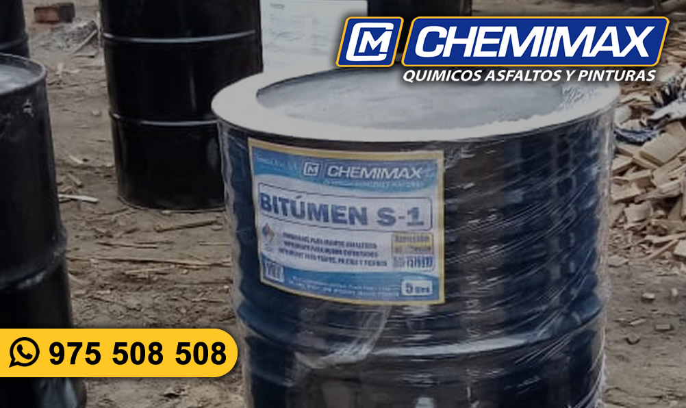 Venta de bitumen s1 en lima peru - chemimax s.a.